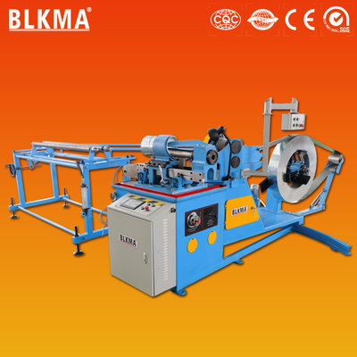 china producer automatic stainless steel plate sprial duct FORMING  machine
