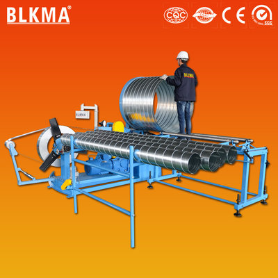 hot sale sprial pipe duct fabrication machine,hvac air spiral duct machine
