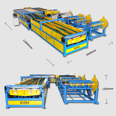 rectangular ventilation duct board machine / air duct production line