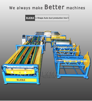 rectangular ventilation duct board machine / air duct production line