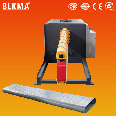 BLKMA Spiral Pipe Ovalizer, oval duct forming machine