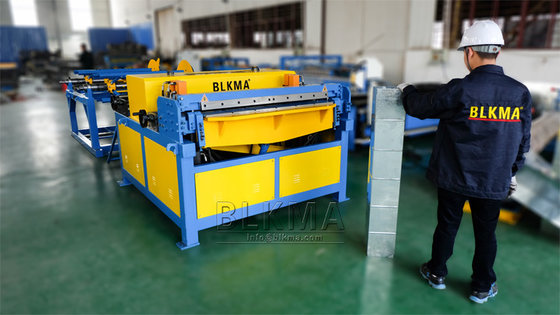 Metal Sheet Ventilation TDF Square Duct Forming Machine