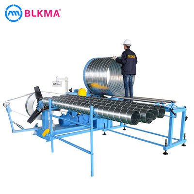 80-1500mm Spiral Duct Forming Machine for ventilation purpose