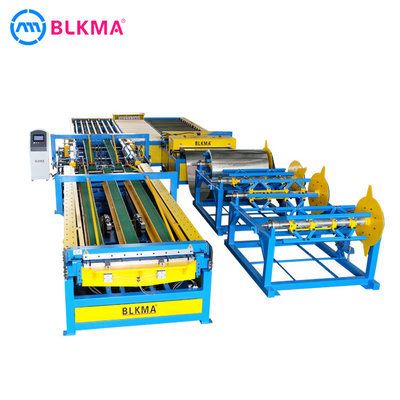 stainless steel Hvac Duct Fabrication Manufacture Auto Line 5 Machine