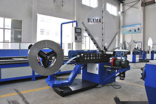 Hvac spiral tube machine spiro duct former , spiral air duct making machine
