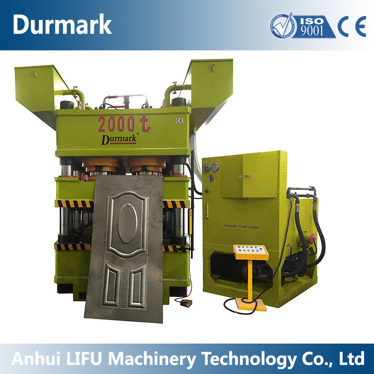 Sheet Metal Door Forming Machine, Stainless steel door skin press machine