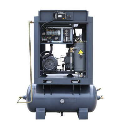High quality Industrial Equipment Rotary 1.9-2.5m3/min 15KW/20HP Screw Air Compressor with tank
