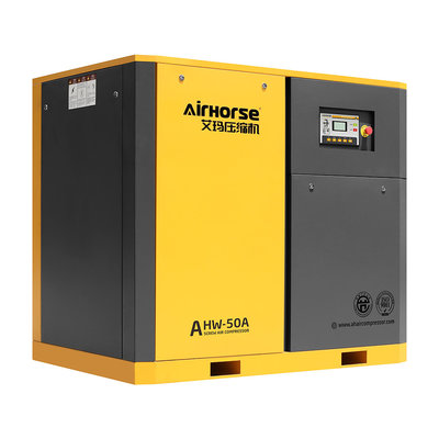 Oil free stainless steel rotor low noise 15kw/20hp screw air compressor for food equipment