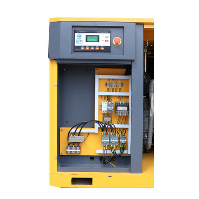 Factory manufacture low cost quiet rotary screw air compressor in belt driven 22kw/30hp