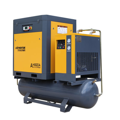 Combined Rotary Screw Air Compressor with tank, dryer and filter 22kw 30hp 8bar 2.3m3/min