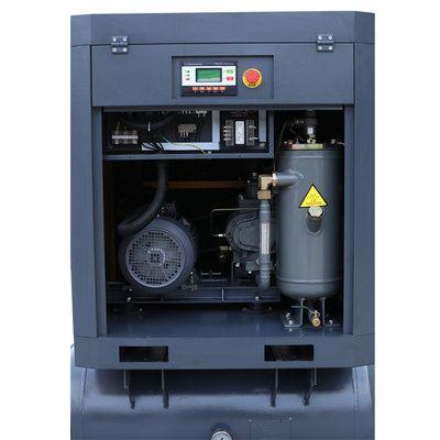 China manufacture 15kw 20hp screw type air compressor with 300L/500L air tank