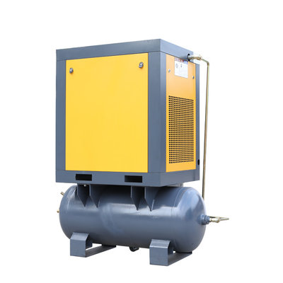 Energy Saving Noiseless 15kw 20hp screw air compressor with 300L receiver