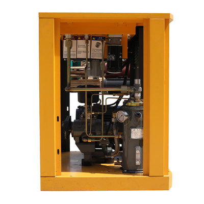 10Horse Power belt drive oil lubricated  screw type air compressor with inverter