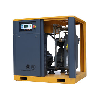 30KW Industrial Stationary Type Screw Air Compressor Belt Drive AHB-40A 116PSI