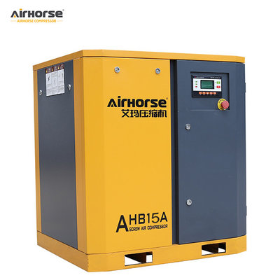 China Industrial Rotary Single 11KW 15Horse Power Screw Air Compressor with Low Cost