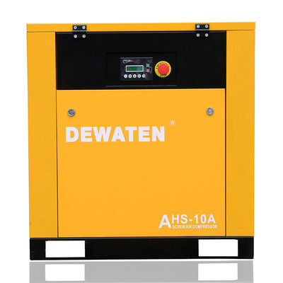 China good price stationary 10hp 7.5kw screw air compressor 8bar