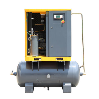 7.5HP Belt drive Oil-injected screw air compressor with 300 liter Receiver 7-10bar