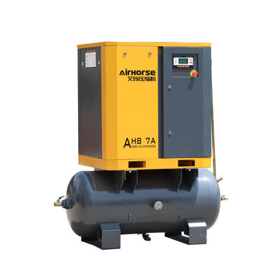 5.5KW Electric Screw Air Compressor with 300L receiver compressor de aire
