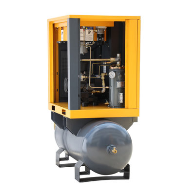 5.5KW Electric Screw Air Compressor with 300L receiver compressor de aire