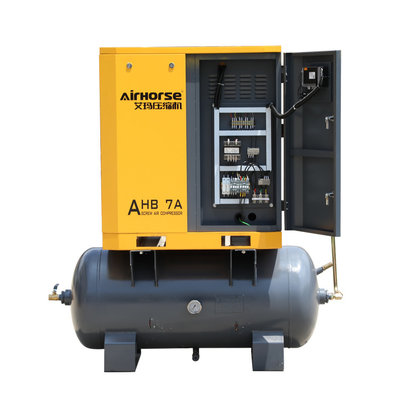 5.5KW Electric Screw Air Compressor with 300L receiver compressor de aire