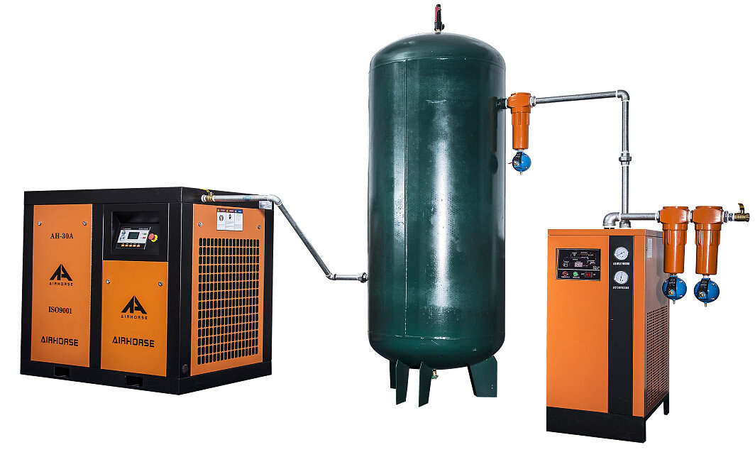 China Best Brand 11kw,15hp 8bar Screw Type Air Compressor With CE,ASME certificate
