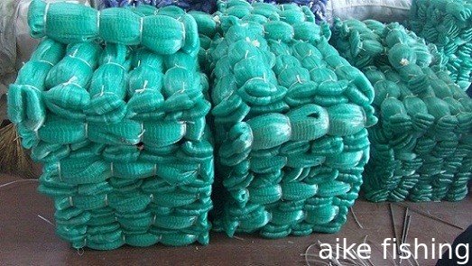 Best Strength Green Silk Nets for fishing, Japanese Material, ap/gill nets,1kg/pcs.use for crap/trap/gill nets