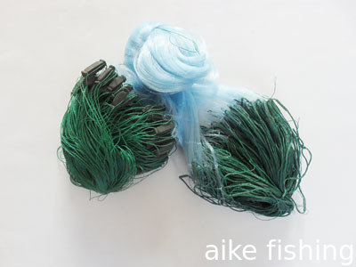 0.11mm/0.15mm Gill Nets for Sale, nylon material,Drift Nets, Sticky Nets, Complete Fishing Nets, with Float and Sinker,