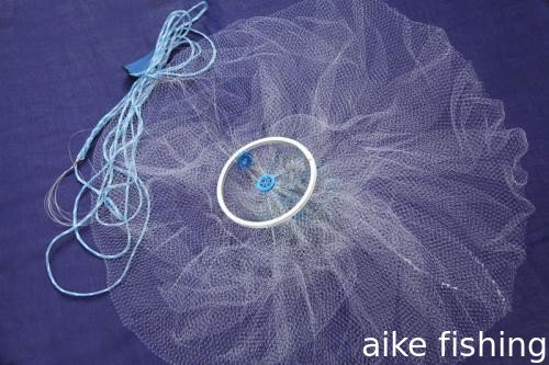 Nylon Monofilament Cast Nets, Throw Netting, New Production, Best Strength, 3 Feet -8 Feet.