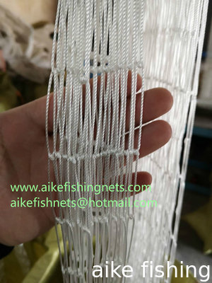 Nylon Multifilament Fishing Nets, 5mmsq-20mmsq, OEM for Italy Market.(red de pesca),fix knot,soft and shine