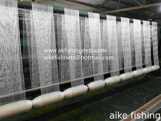 Polyster Fishing Nets, Nylon Nets, 210d/3ply. 210d/6ply, 10mmsq-20mmsq-30mmsq.