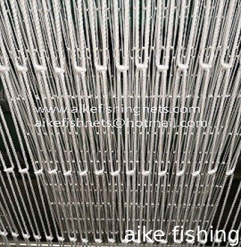 210d/42 polyester fishing Nets, single knot,blue color,use for Net cages,trawl nets,trammel nets,gill nets