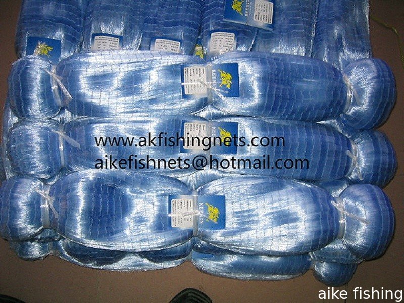 0.20-0.25-0.3-0.35-0.40mm Nylon Monofilament Fishing Nets, Soft and Shine, Fix Knot, Depthway, Any Color