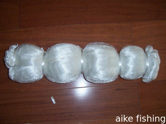 Monofilament Fishing Nets,crystal color, Best Quality in Markets. Double Knot，Nylon Twine，Depthway Selvage，