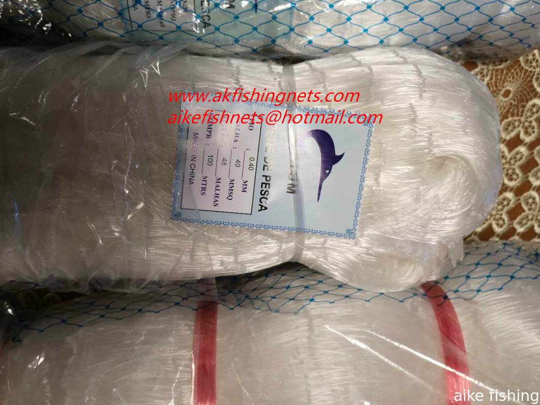 (Red de pesca monofilamento)High quality  Nets ,hot sale in market,depthway,nylon twine selvage,strong double knot
