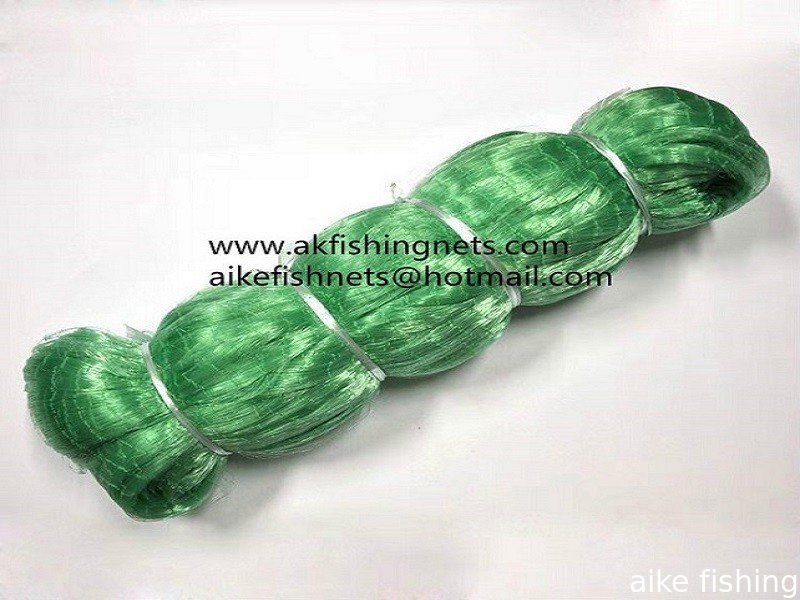Nylon Monofilament Fishing Nets (rede de pesca) , Best Strength, 0.10mm to 1.2mm, Depthway, Nylon Twine Selvage