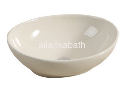 Bathroom Sanitary Ware Ceramic Sink Colorful Art Basin/Wash Basin White/Ivory/Bone Color