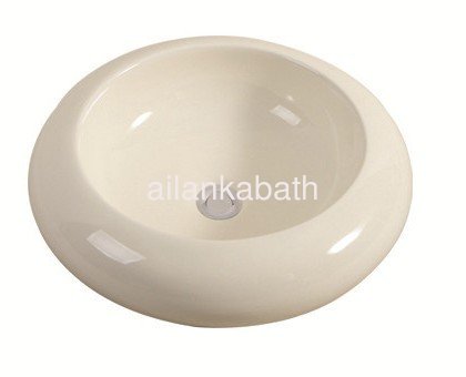 Bathroom Sanitary Ware Ceramic Sink Colorful Art Basin/Wash Basin White/Ivory/Bone Color A