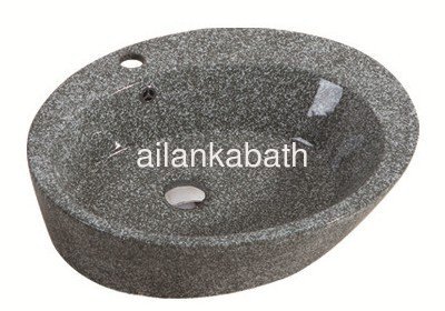 Bathroom Sanitary Ware Ceramic Sink Colorful Art Basin/Wash Basin Black/Red Color ALK-510