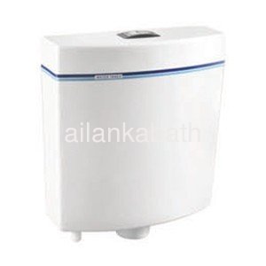 Bathroom Sanitary Ware Ceramic White Color PP Water Tank & Squat Pan/Squatting W.C.
