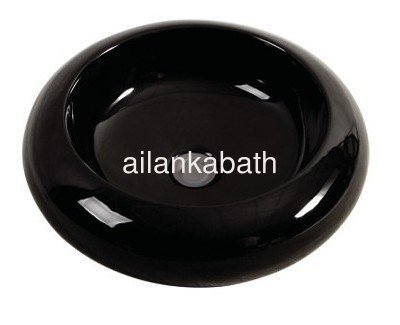 Bathroom Sanitary Ware Ceramic Sinks Colorful Art Basin/Wash Basin Black color Dual-color