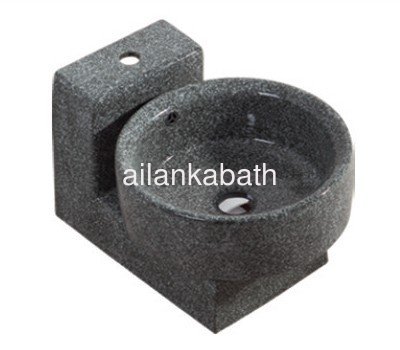 Bathroom Sanitary Ware Ceramic Sinks Colorful Art Basin/Wash Basin Grey/Brown Stone Color