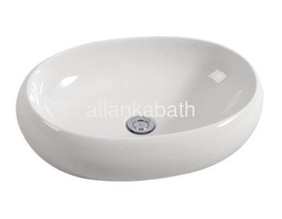 Bathroom Sanitary Ware Ceramic Sinks Colorful Art Basin/Wash Basin Green/Yellow Dual-Color