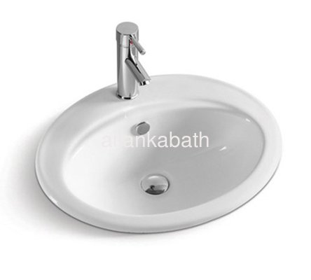 Bathroom Sanitary Ware Ceramic Sinks Counter Basin Under countertop mounting Hand wash