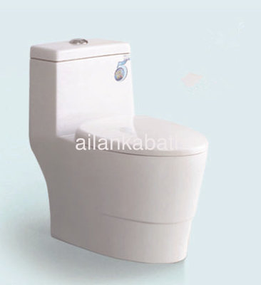 Bathroom Sanitary Ware Ceramic Siphonic One piece Toilet/WC/Toilet seat/Floor mounted