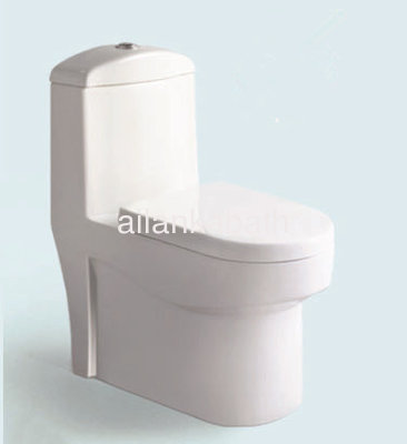 Bathroom Sanitary Ware Ceramic Siphonic One piece Toilet/WC/Toilet seat/Floor mounted
