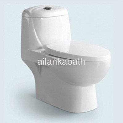 Bathroom Sanitary Ware Ceramic Siphonic One piece Toilet/WC/Toilet seat/Floor mounted