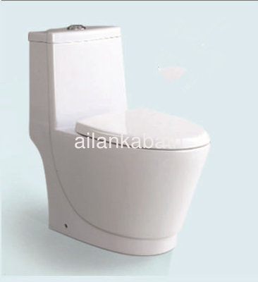 Bathroom Sanitary Ware Ceramic Siphonic One piece Toilet/WC/Toilet seat/Floor mounted