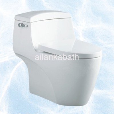 Bathroom Sanitary Ware Ceramic Siphonic One piece Toilet/WC/Toilet seat/Floor mounted