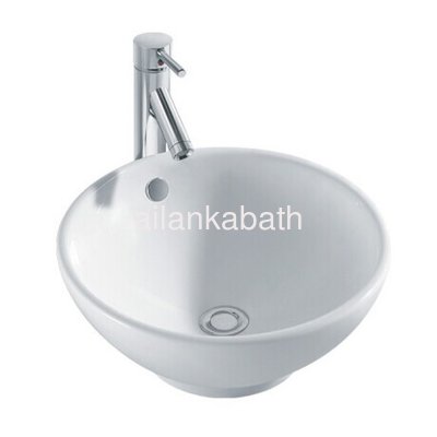 Sanitary Ware Ceramic Sinks Countertop Sinks Art Basin Round Bathroom Hand Wash Basin