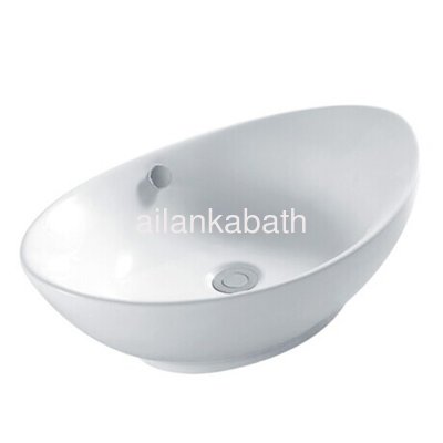 Countertop Mounting Ceramic Sinks Sanitary Ware Rectangular Art Basin Bathroom Wash Basin